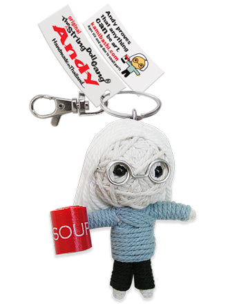 String Doll Keychain – Kamibashi